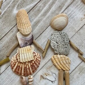 Mother Father Sons or Daughters Seashell People/ Customizeable Sea ...