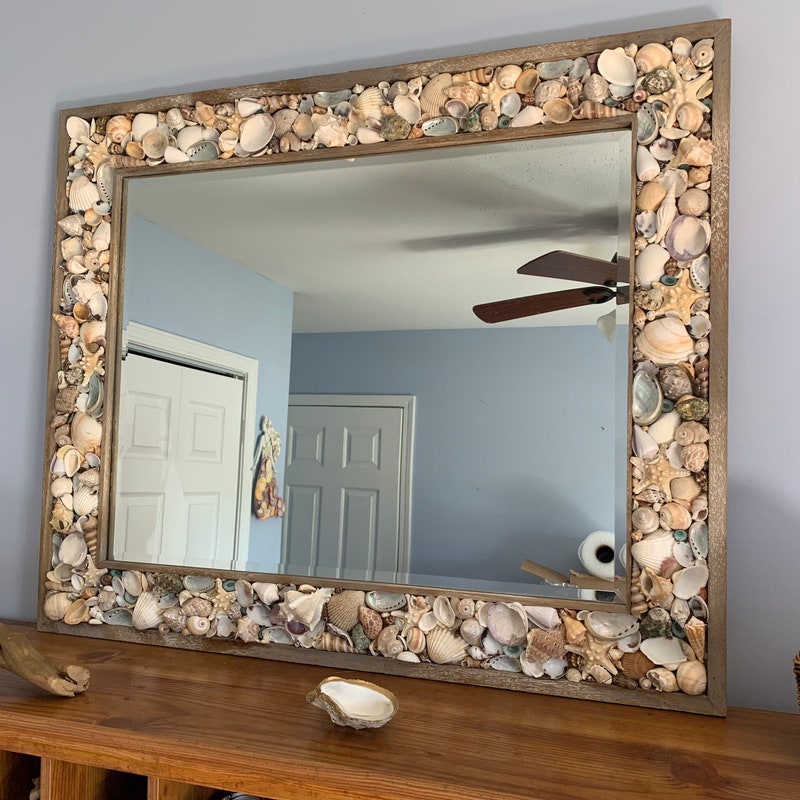 Seashell Mirror - Etsy