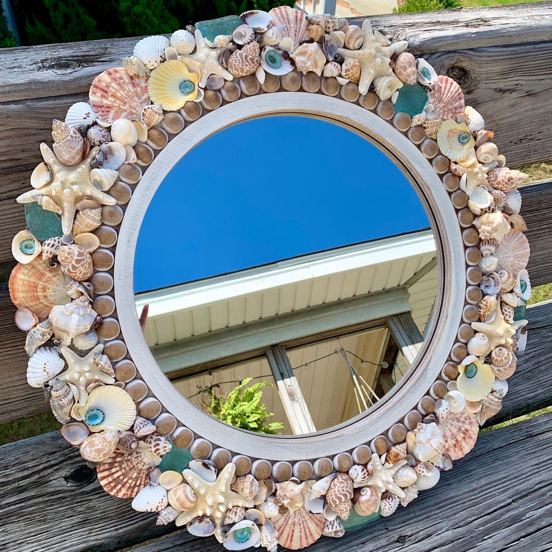 Starfish Mirror - Etsy
