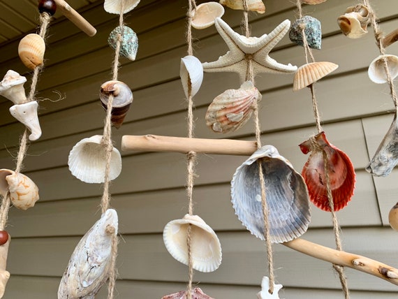 Homemade Seashell Wind Chimes