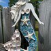 Seashell Mermaid Wall Decor / Mermaid Art - Etsy