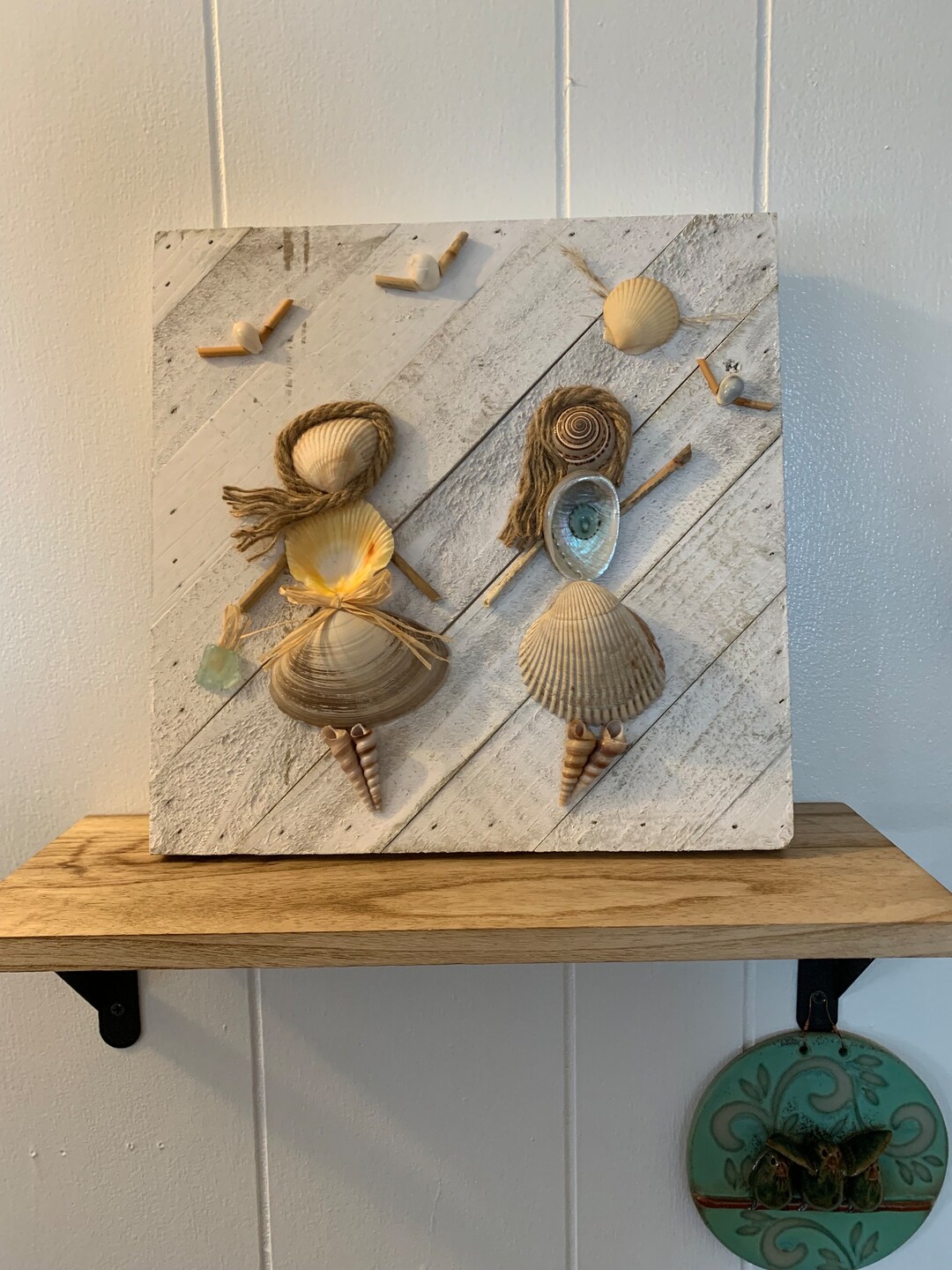 Seashell People / Sisters Friends Shell People / Mother Daughter - Etsy