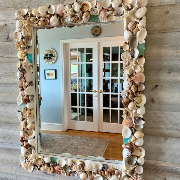 Starfish Mirror - Etsy