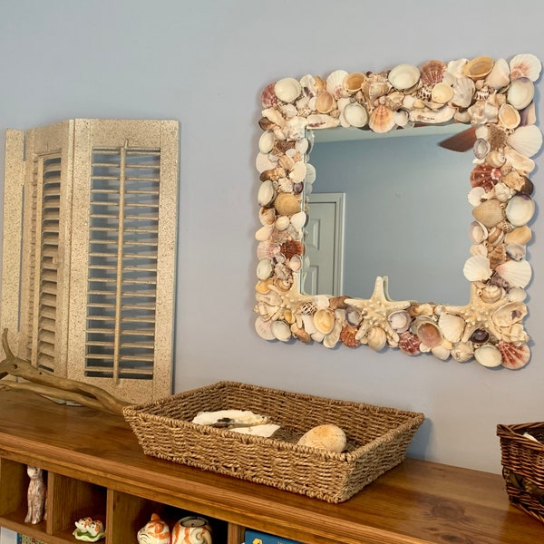 Starfish Mirror - Etsy