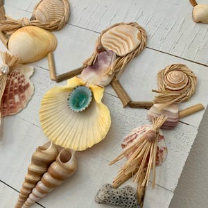 Seashell People Family Wall Art / Custom Family Tree / Birthday Wedding ...