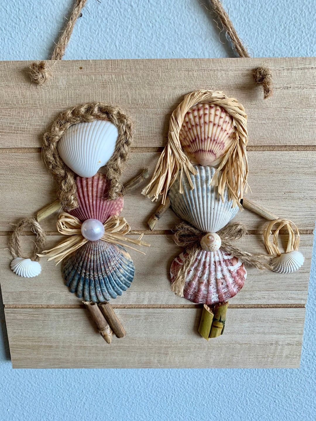 Seashell People / Sisters Friends Shell People / Mother Daughter Gifts ...