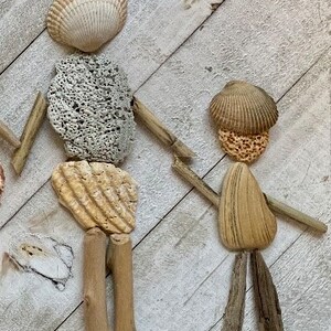 Mother Father Sons or Daughters Seashell People/ Customizeable Sea ...