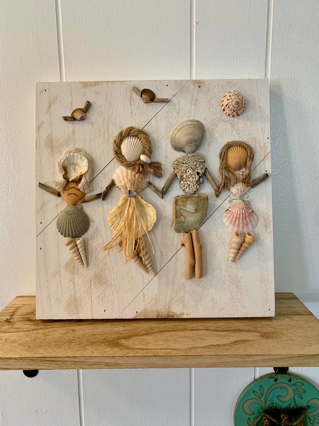 Mother Father Sons or Daughters Seashell People/ Customizeable Sea ...