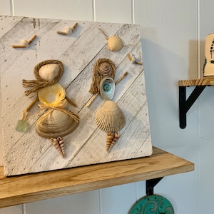 Seashell People / Sisters Friends Shell People / Mother Daughter - Etsy
