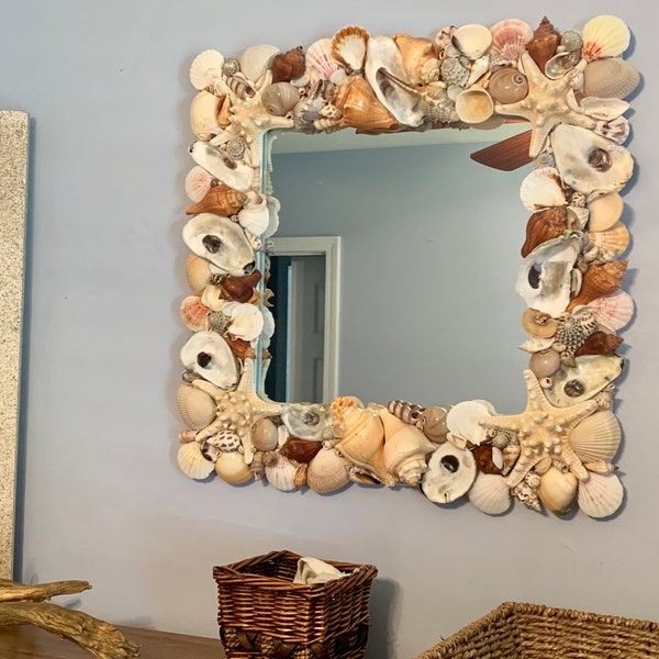 Starfish Mirror - Etsy