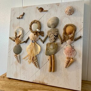 Mother Father Sons or Daughters Seashell People/ Customizeable Sea ...