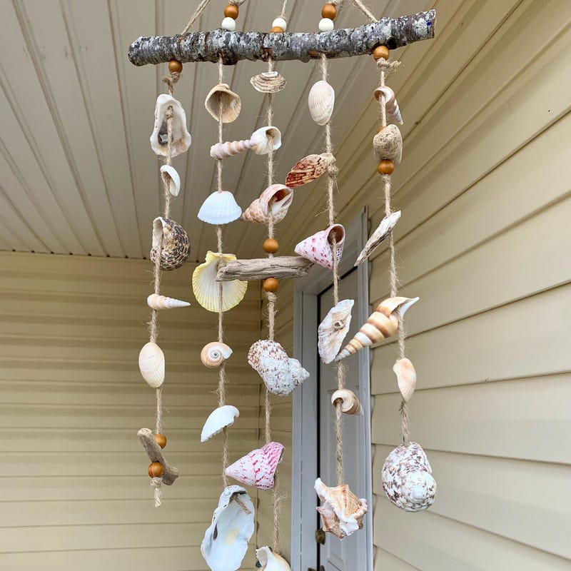 Sea Shell Wind Chime - Etsy