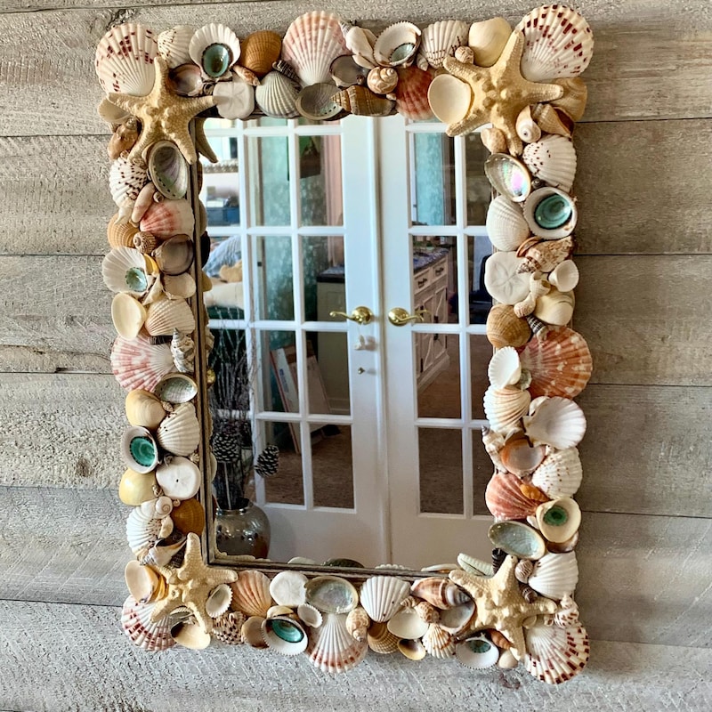 Seashell Mirror - Etsy