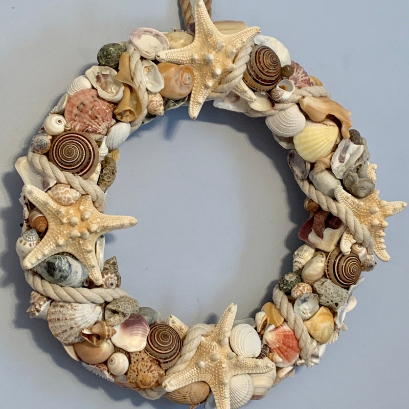 Seashell Wreath - Etsy