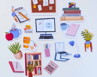 Work From Home Stickers - Etsy