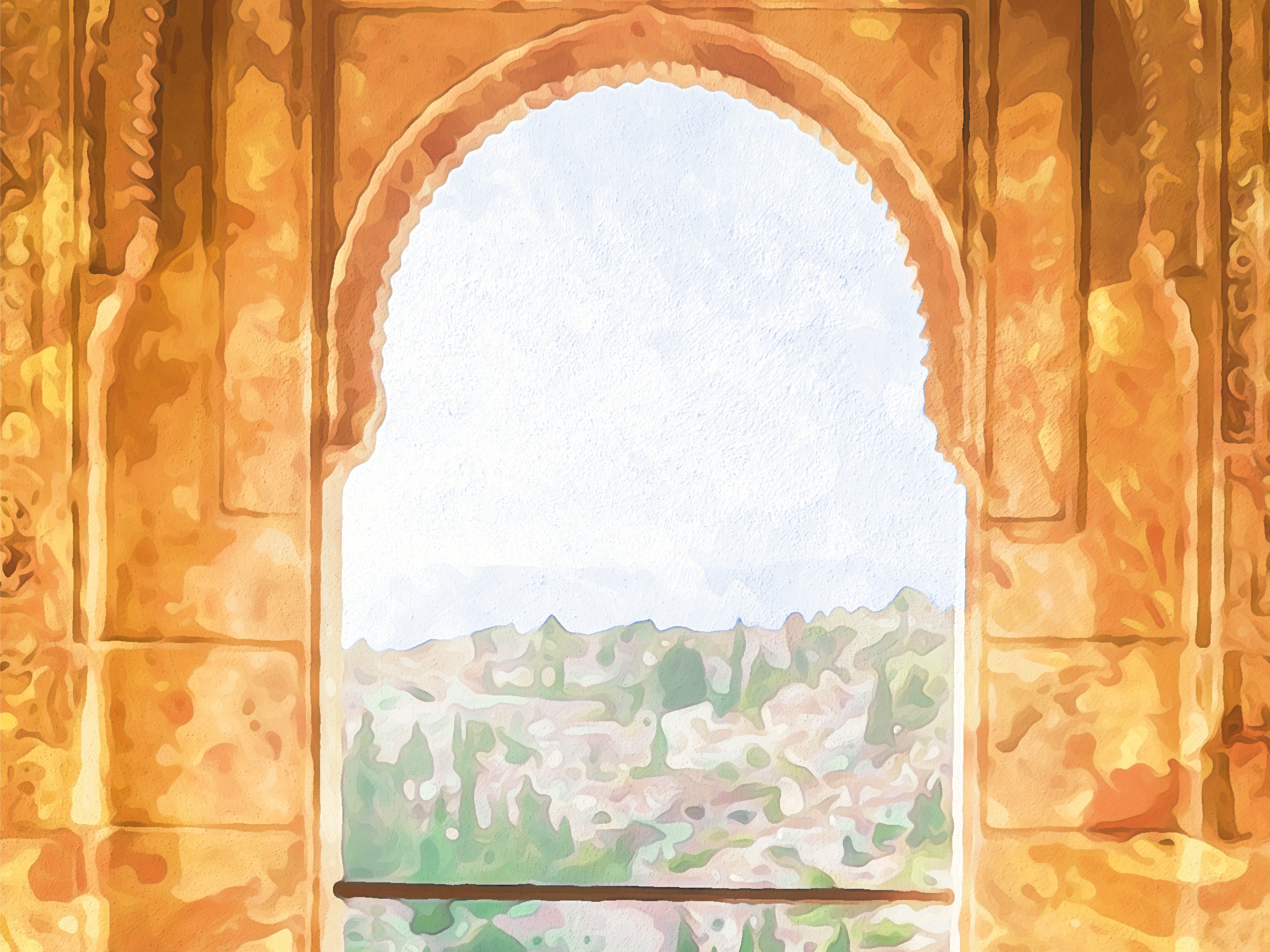 Alhambra Granada Art Spain Travel Art Granada Andalusia Travel Art ...
