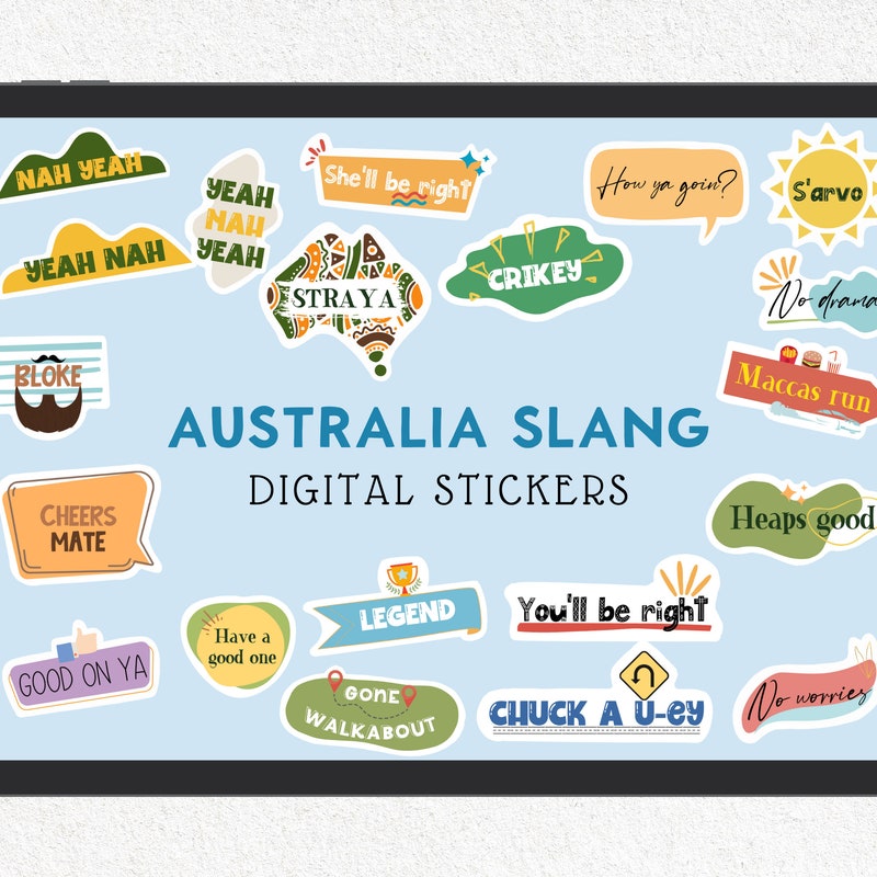 Slang Stickers - Etsy