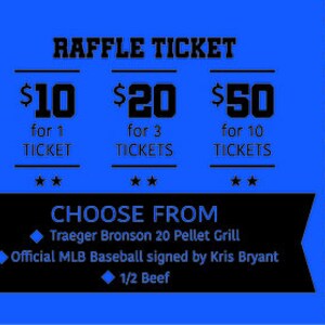 CUSTOM 2-part Standard Raffle Tickets; Numbered Both Sides - Black Ink ...