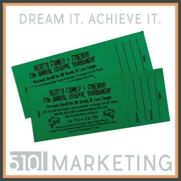 CUSTOM 2-part Standard Raffle Tickets Numbered Both Sides - Etsy