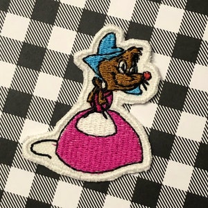 Mary Mouse Cinderella Disney Iron on or Sew on Patch - Etsy