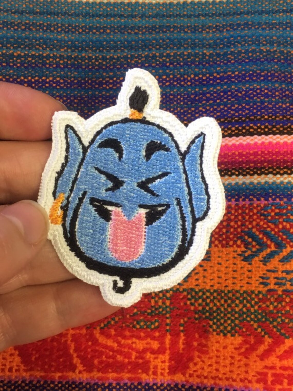 Disney Emoji Blitz Genie Ready to Iron on or Sew on Patch | Etsy