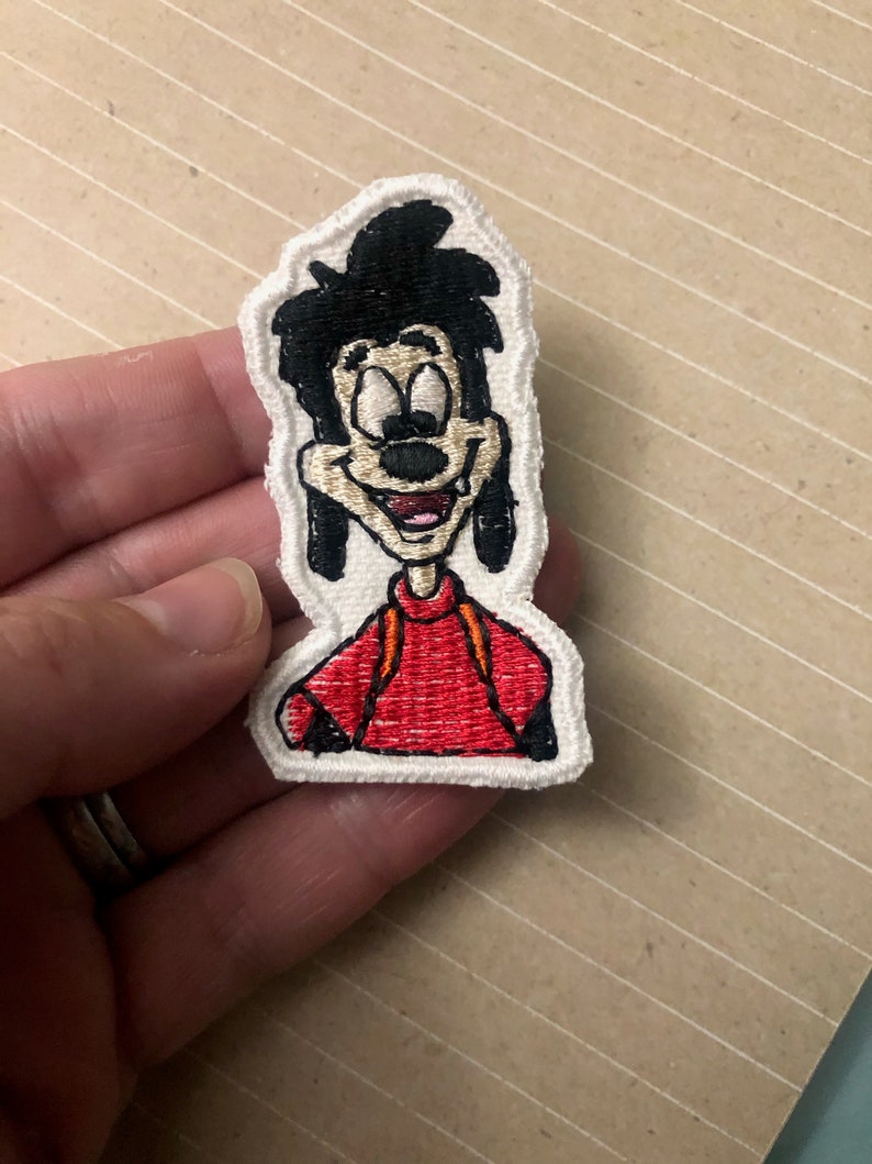 Max Goofy Movie Disney Iron on or Sew on Patch - Etsy