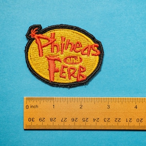 Phineas and Ferb Title Disney Iron on or Sew on Patch - Etsy