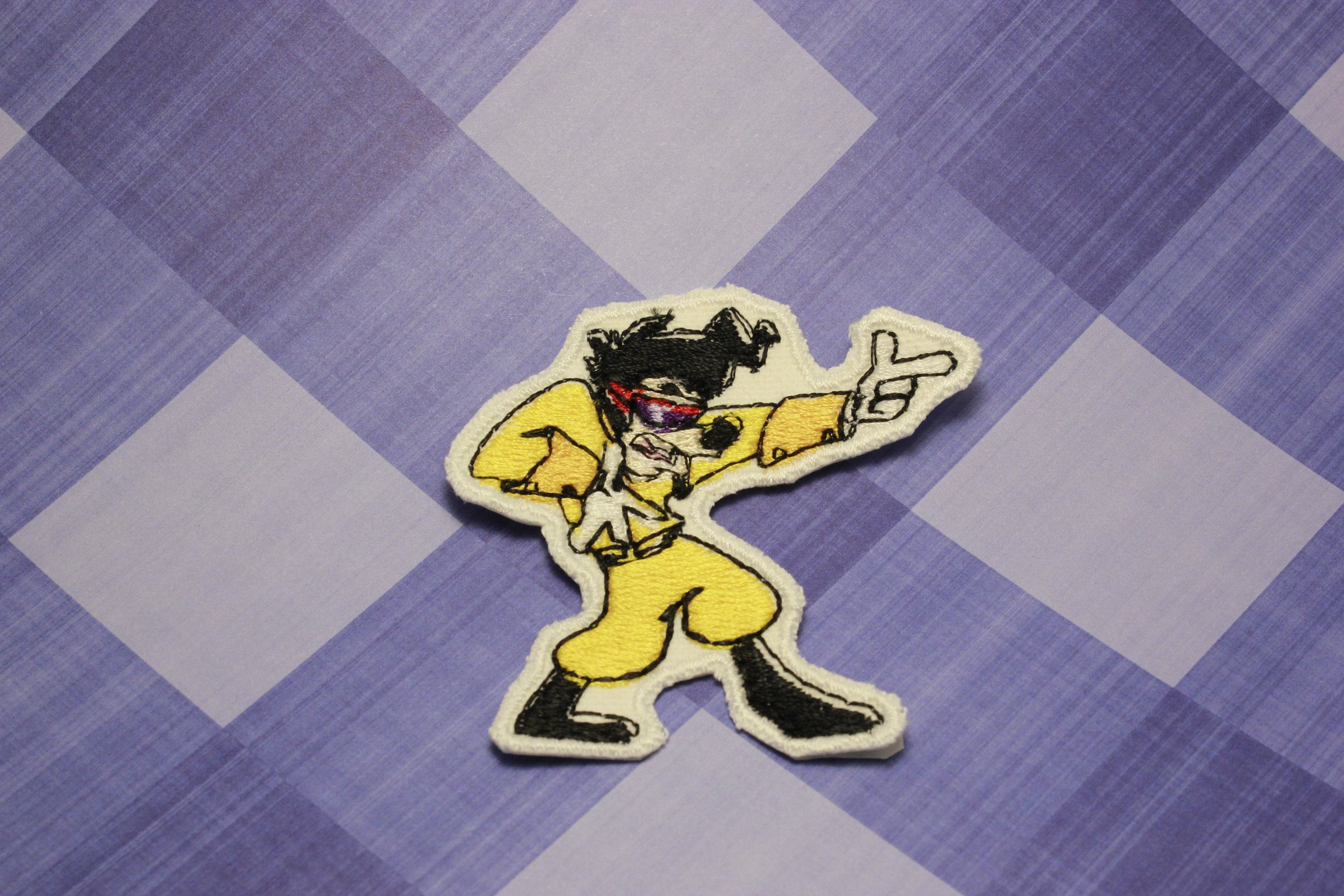 Max Goofy Movie Powerline Disney Iron on or Sew on Patch/ Shoe Charm - Etsy