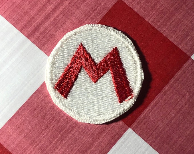 Super Mario Logo: Nintendo Iron-on/sew-on Patch - Etsy