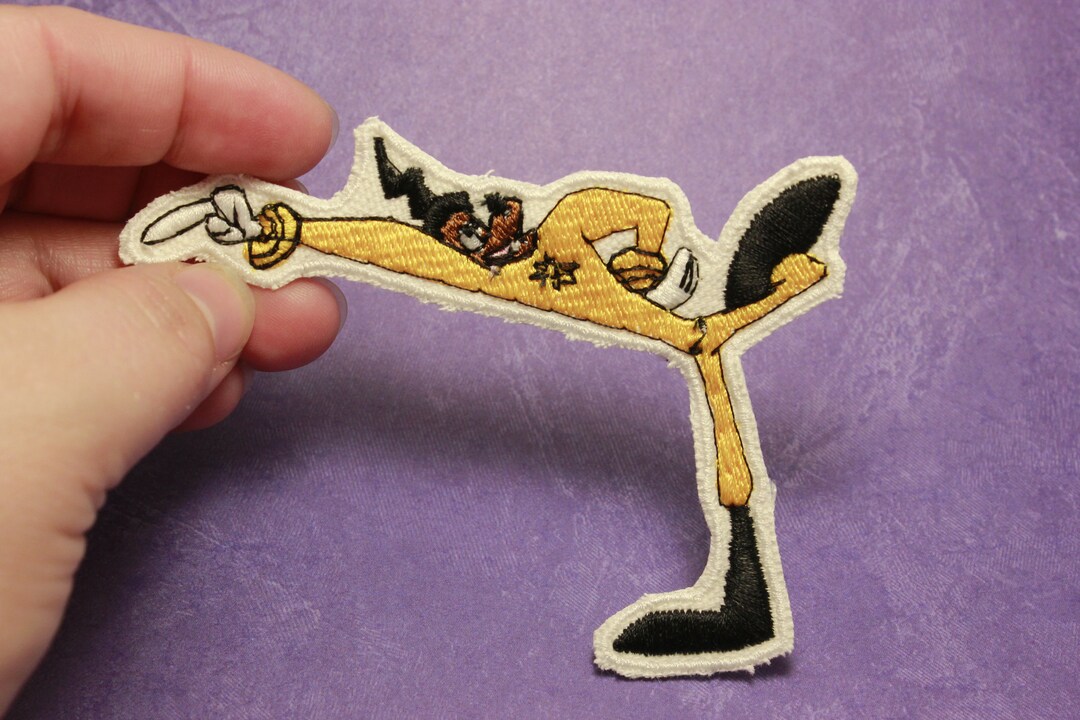 Powerline Goofy Movie Embroidered Patch - Iron on / Sew On - Etsy