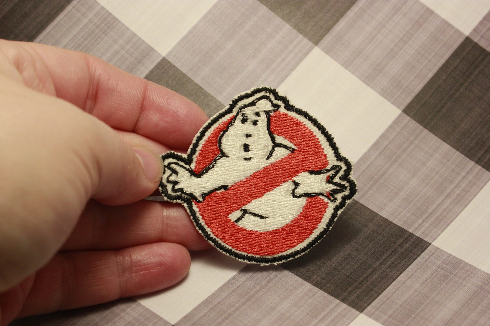 Ghostbusters Logo Iron on or Sew on Patch | Etsy