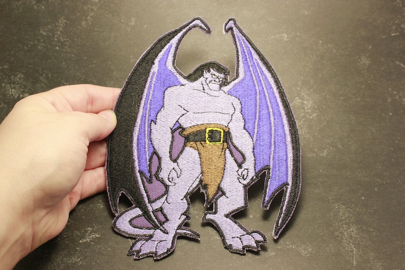 Goliath/thailog Gargoyle Disney Iron on or Sew on Patch - Etsy