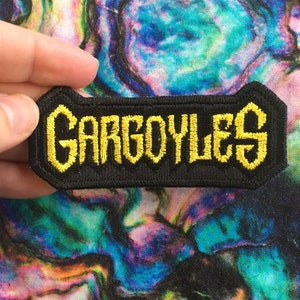Gargoyles Title Ready to Iron on or Sew on Patch - Etsy