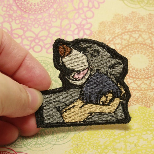 Baloo and Mowgli the Jungle Book Disney Iron on or Sew on - Etsy