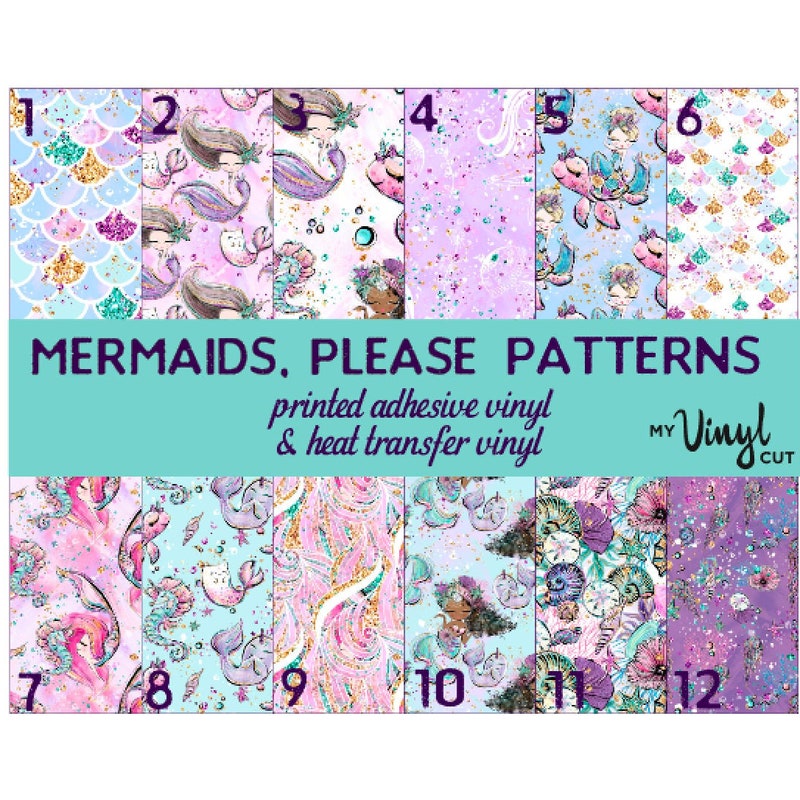 Mermaid Vinyl - Etsy