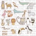 Mini Sticker Animal Zoo Stickers Pick and Choose Your Animal or Collect ...