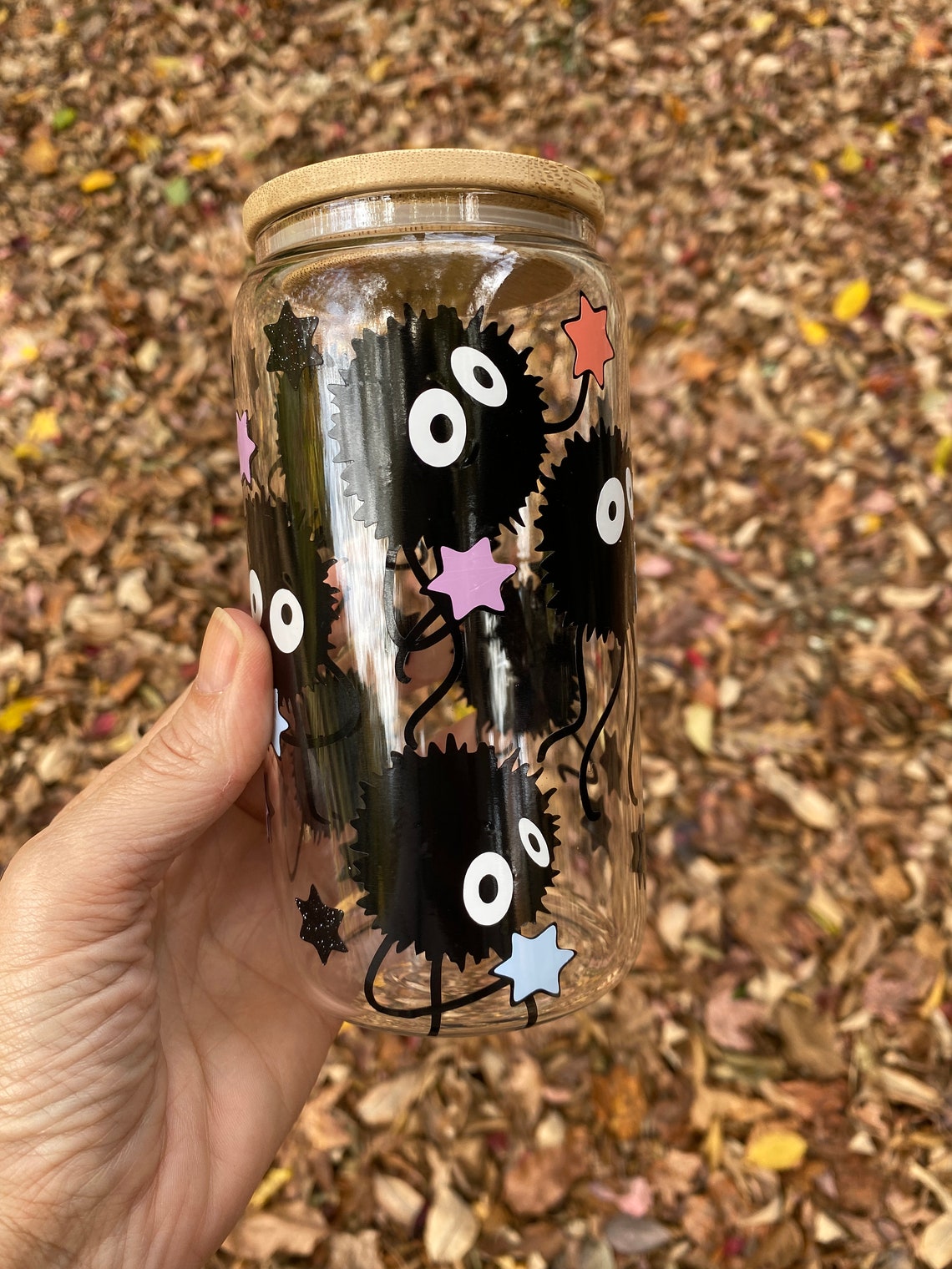 16 Oz Soda Can Shaped Clear Drinking Glass With Soot Sprites - Etsy