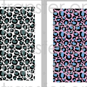 Printed Vinyl FUN CHEETAH Patterns 12 X 12 Inch Sheet of Heat Transfer ...