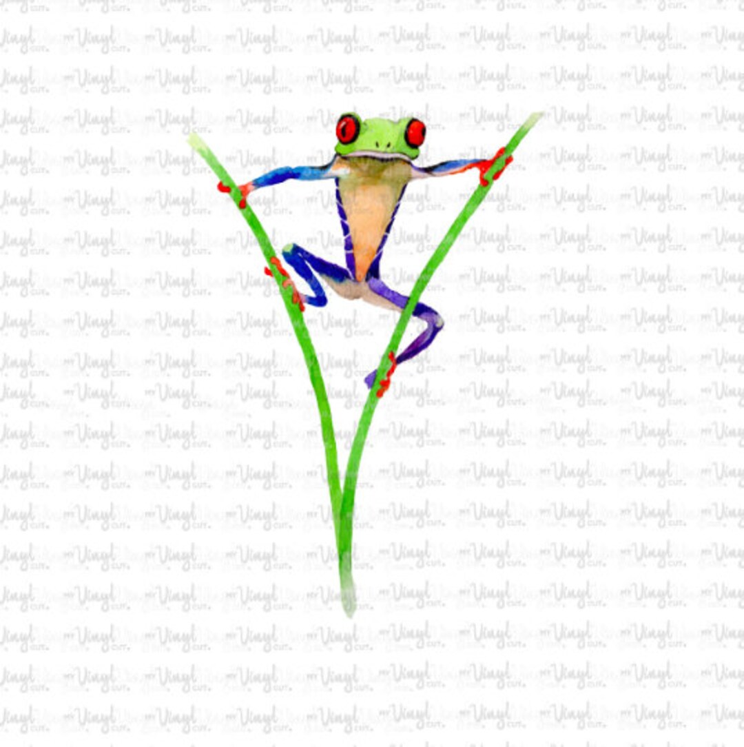Tree Frog 57E Waterproof Vinyl Sticker Window Cling - Etsy