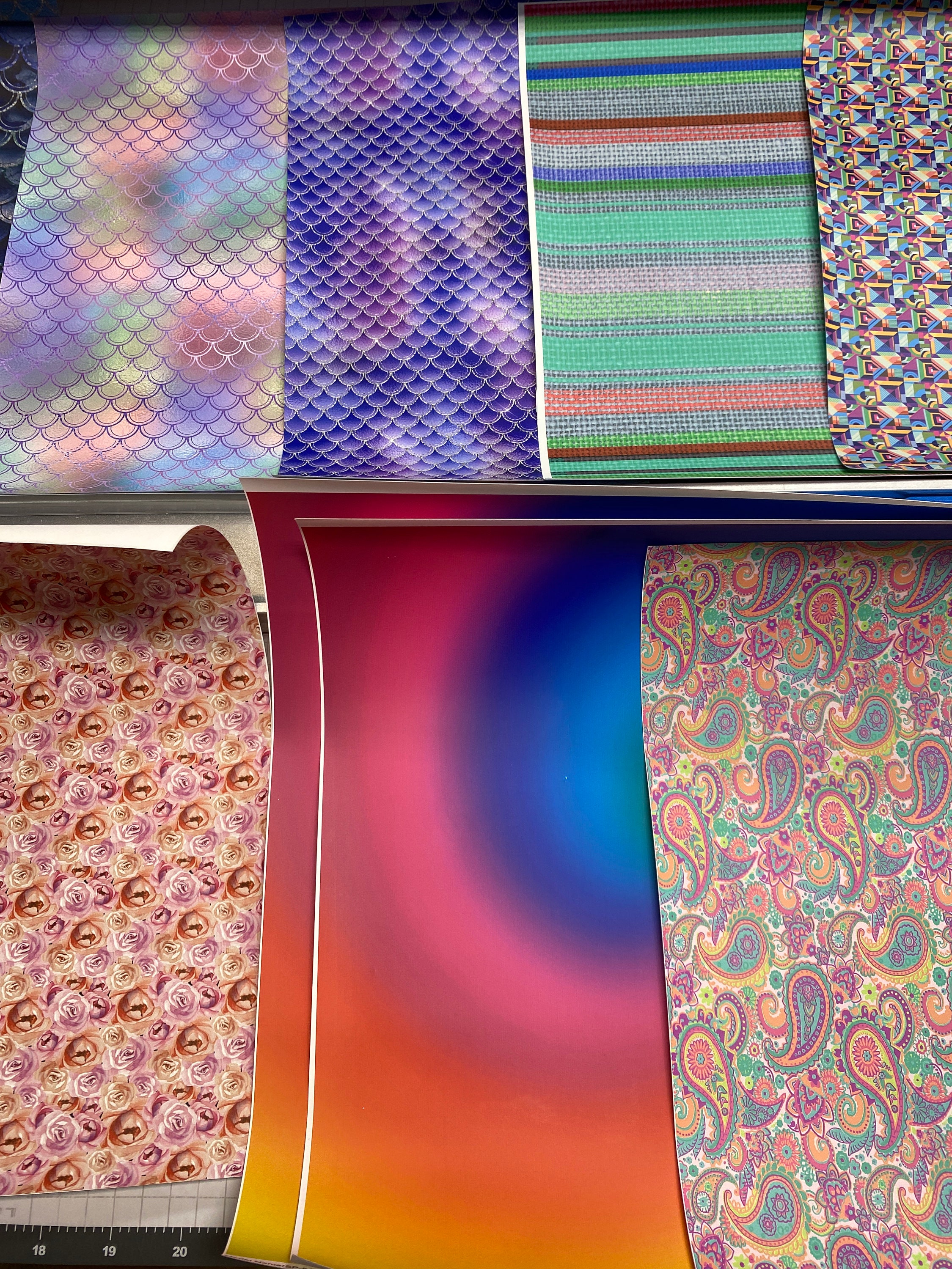 CLEARANCE Printed HTV Sheets Heat Transfer for Shirts 12 X 12 - Etsy