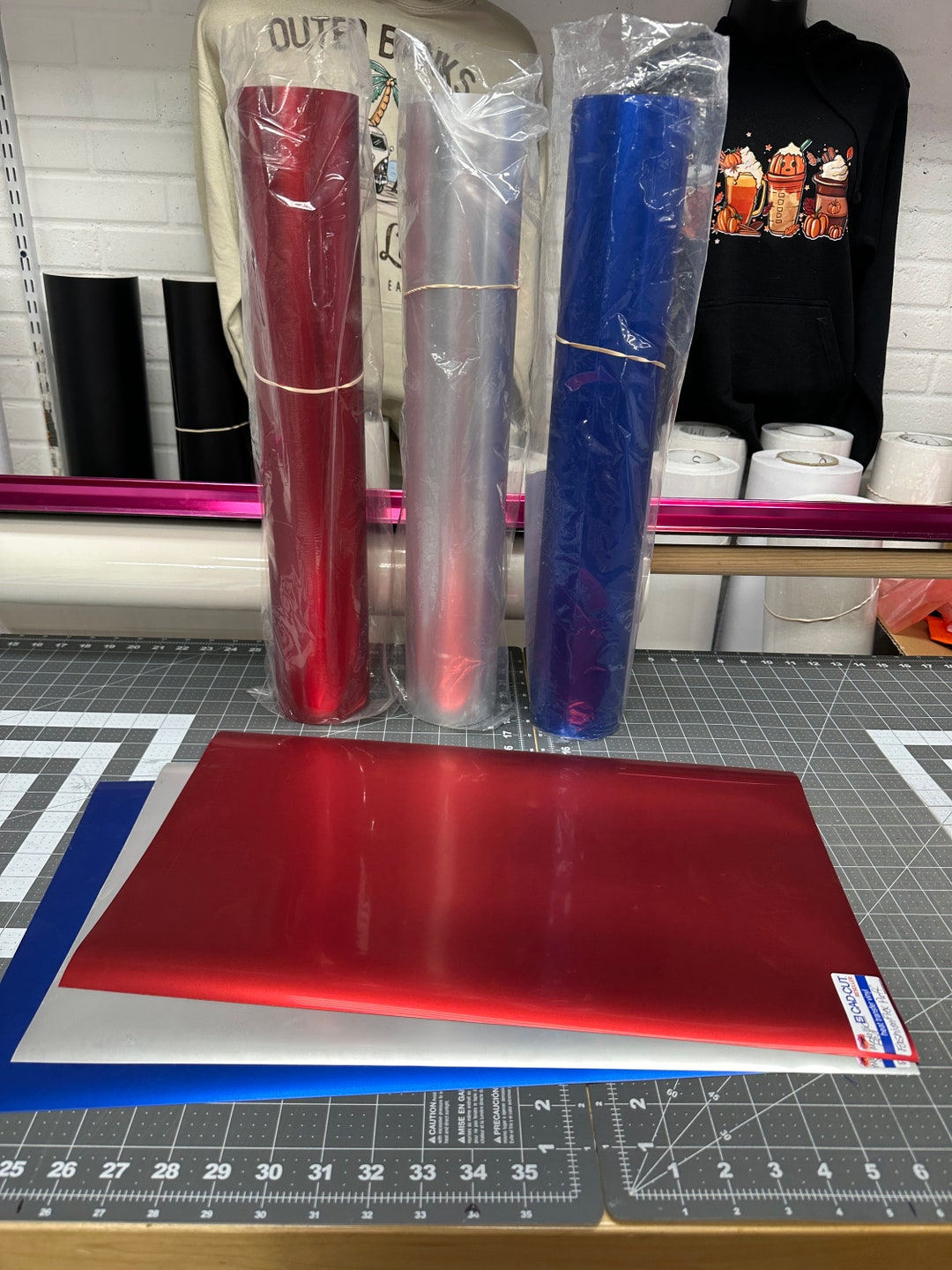 3D Super Puff Metallic Heat Transfer Vinyl 12 X 19 Inch Sheet for ...