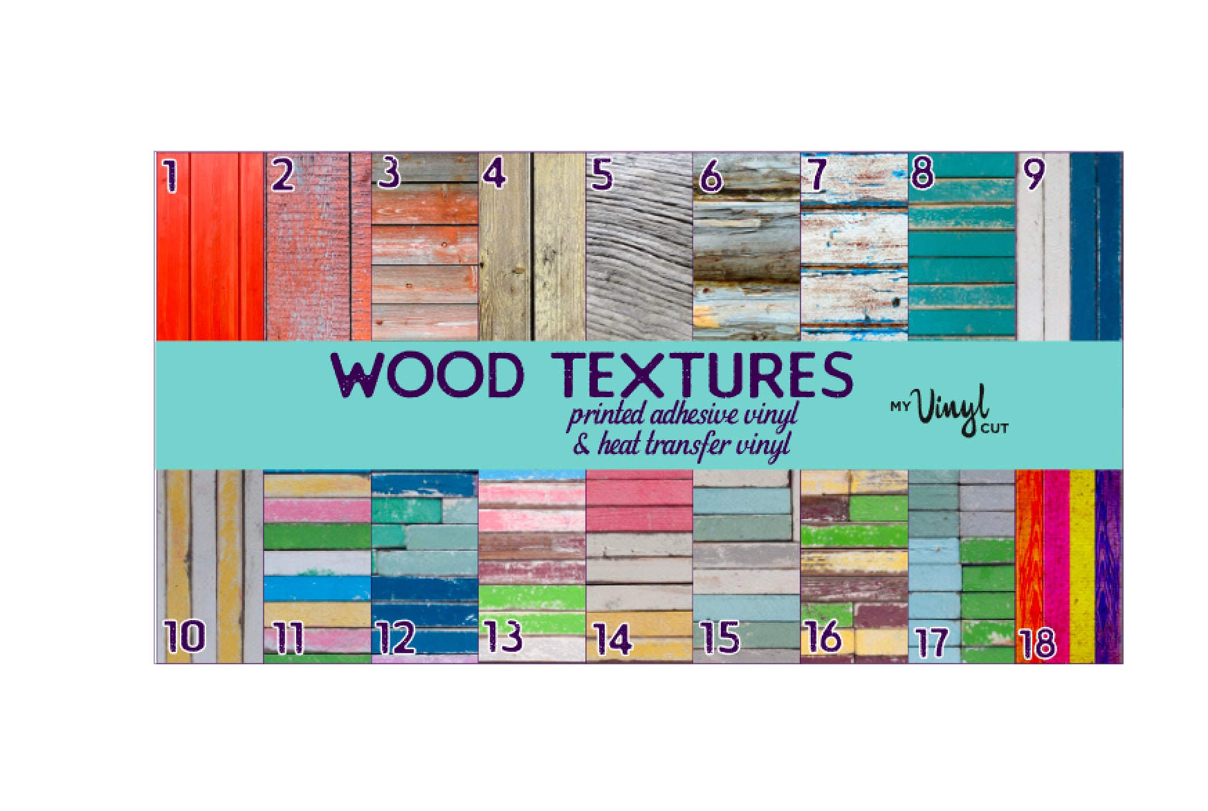 Printed Vinyl & HTV Wood Grain Textures Wood Panel Patterns | Etsy