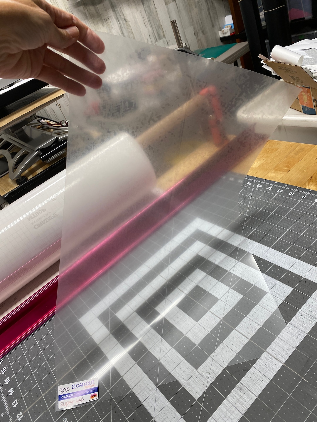 Stahls Clear Gloss or Matte Htv Heat Transfer Vinyl 12 X 18 Sheet for ...
