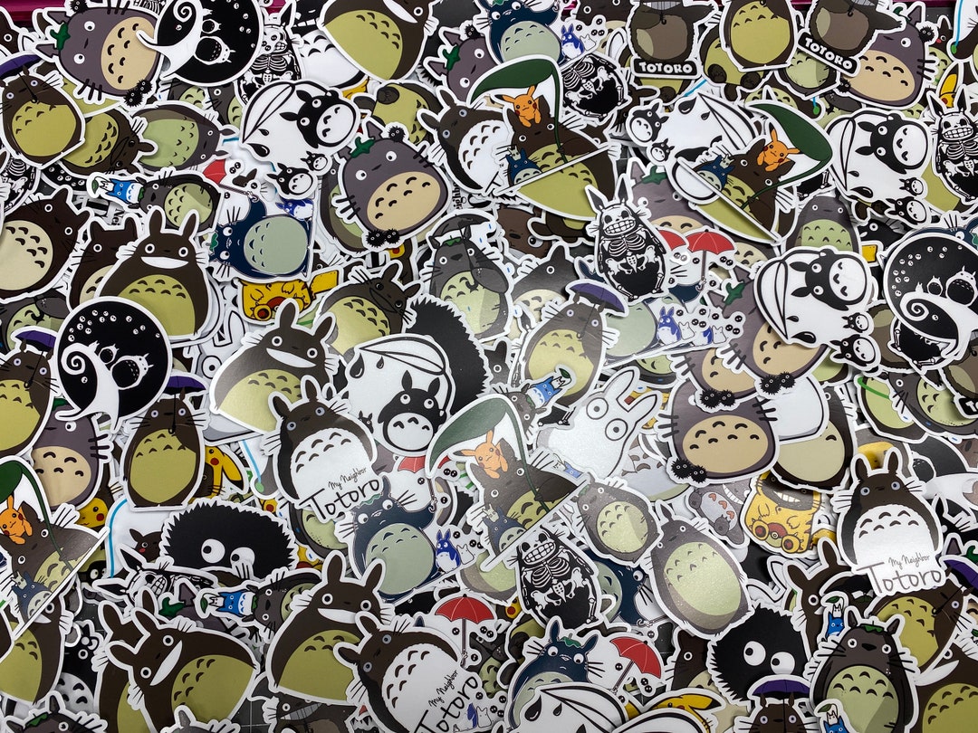 My Neighbor Totoro Assorted Sticker Pack for Water Bottle, Iphone ...