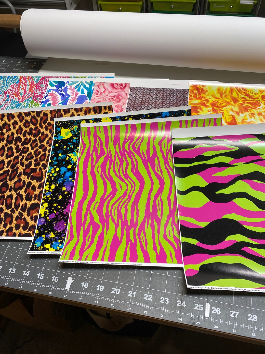 CLEARANCE Printed HTV Sheets Heat Transfer for Shirts 12 X 12 Inch ...