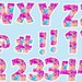 21 Inch Letters Complete Alphabet, Numbers Plus Extra Letters and ...