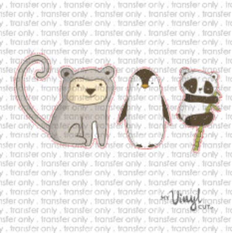 Mini Sticker Animal Zoo Stickers Pick and Choose Your Animal or Collect ...