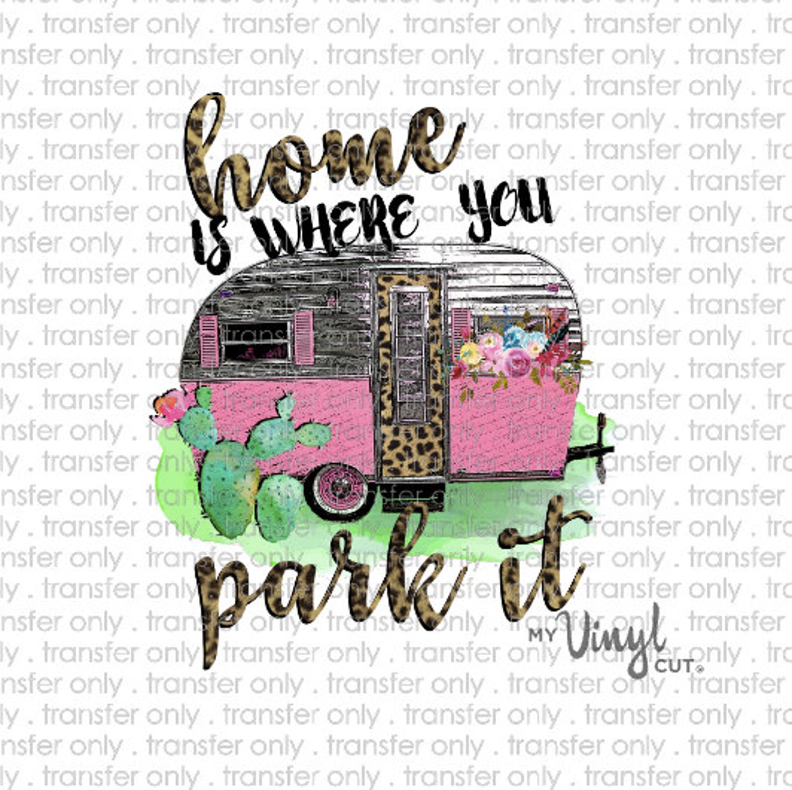 HTV Transfer 17P 6 Inches Tall Printed Heat Transfer Vinyl | Etsy