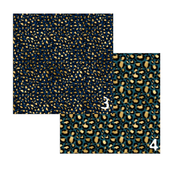 Printed HTV and Vinyl Golden Leopard Animal Print Patterned Heat ...