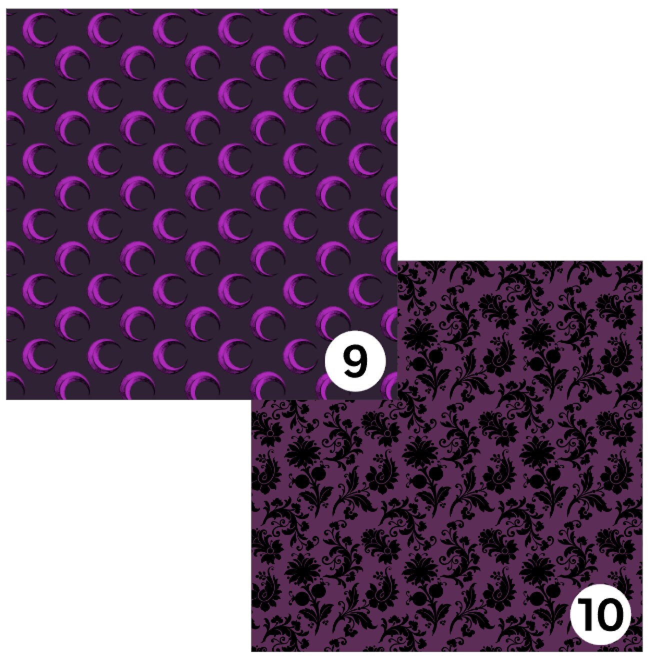 Printed Vinyl & HTV Purple Gothic 12 X 12 Inch Sheet for Your Home ...